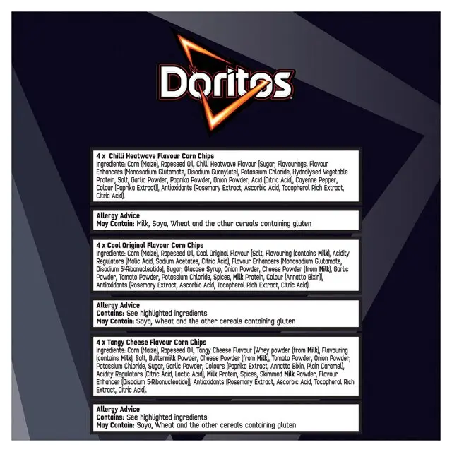doritos multipack chilli heatwave